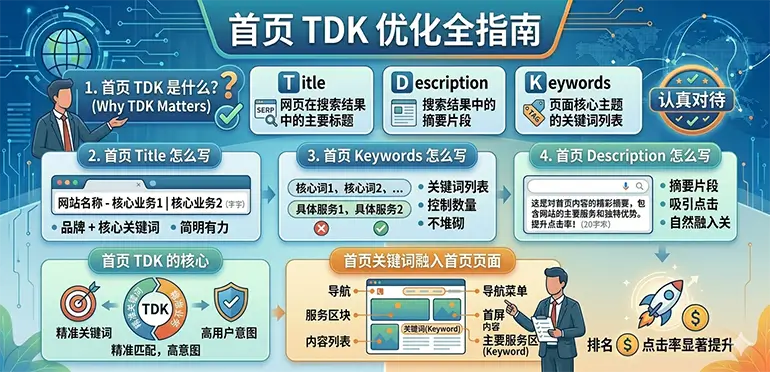 首页TDK是什么?为什么这三个字段你得认真对待 - 小魏博客